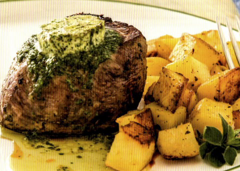 Beef Tenderloin Medallions with Oregano Butter | Louisiana Kitchen ...