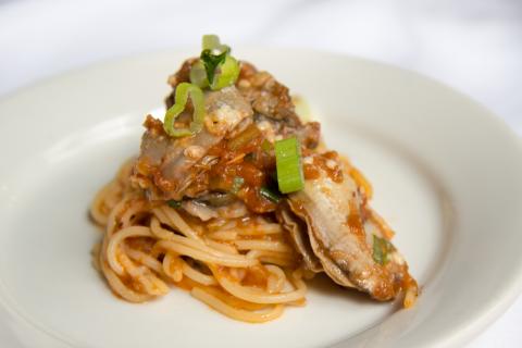 Creole Oyster Spaghetti | Louisiana Kitchen & Culture